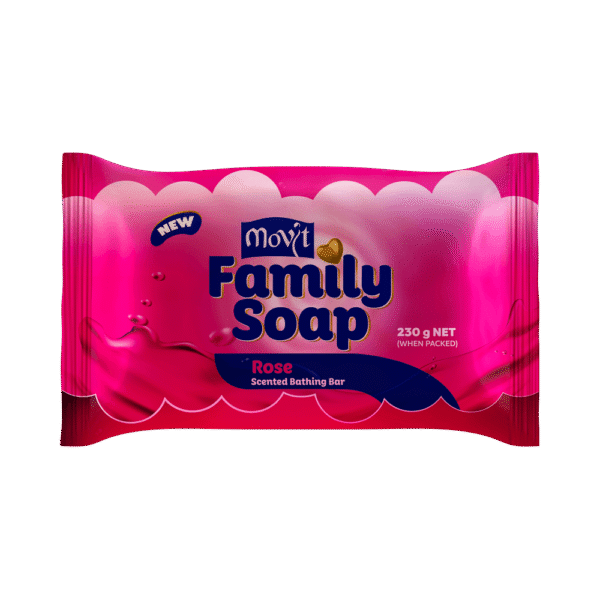 Movit Family Soap Rose – Movit
